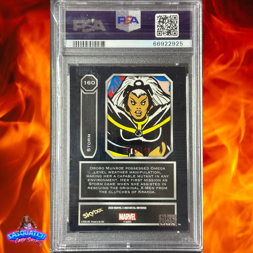 2021 Marvel X-Men Metal Universe - Precious Metal Gems Red /100 - #160 ...