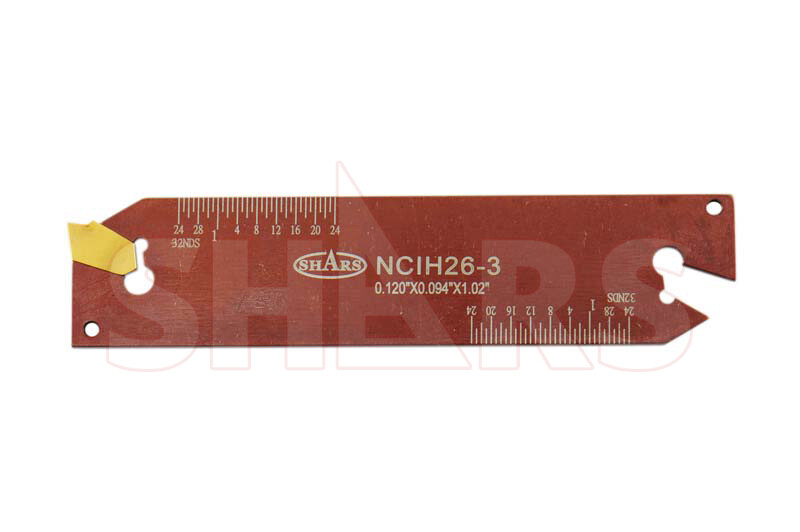 Shars NCIH-26-3-PS 0.120" Grooving / Parting Blade + 1 Insert !] | eBay