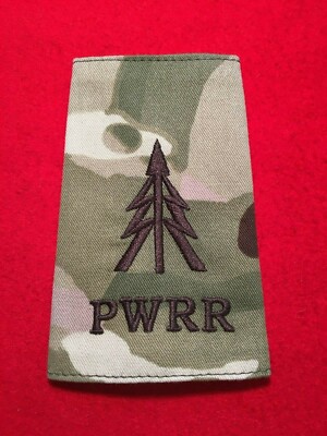Quality MTP PWRR RECCE Rank Slide PWRR Private RECCE Combat Rank Slide ...