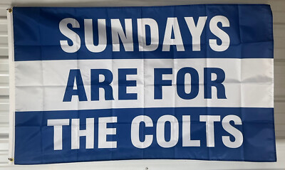 Football Flag FREE SHIPPING Indianapolis Colts Beer Man Cave NFL USA ...