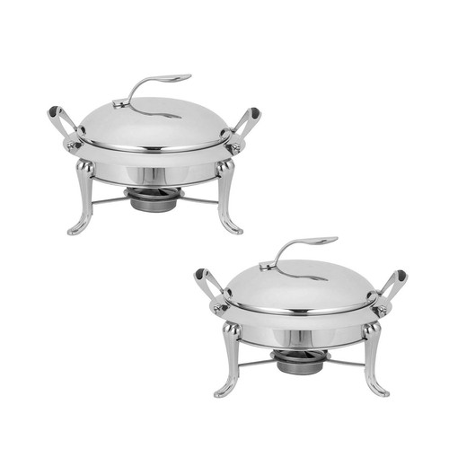Chafing Dish Food Warming Tray Cooking Pot for Trips Backpacking ...