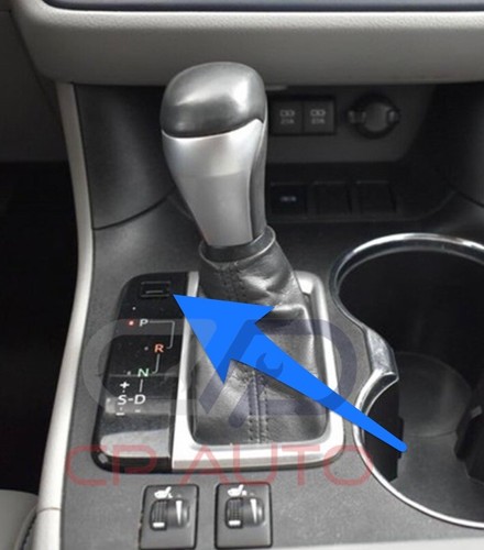 14 - 19 TOYOTA HIGHLANDER SHIFT LOCK RELEASE BUTTON CAP COVER BLACK OEM ...