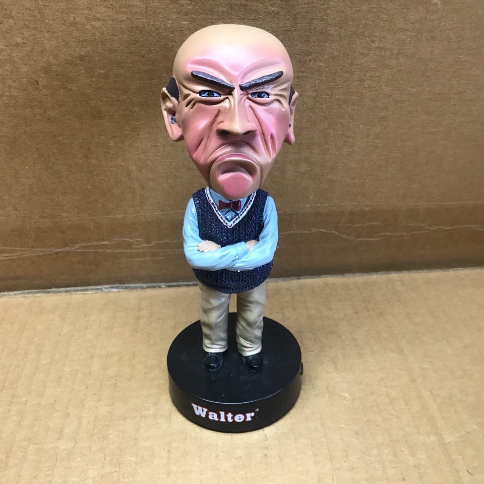Jeff Dunham Walter Talking Headknocker Bobblehead Figure Neca 8" | eBay