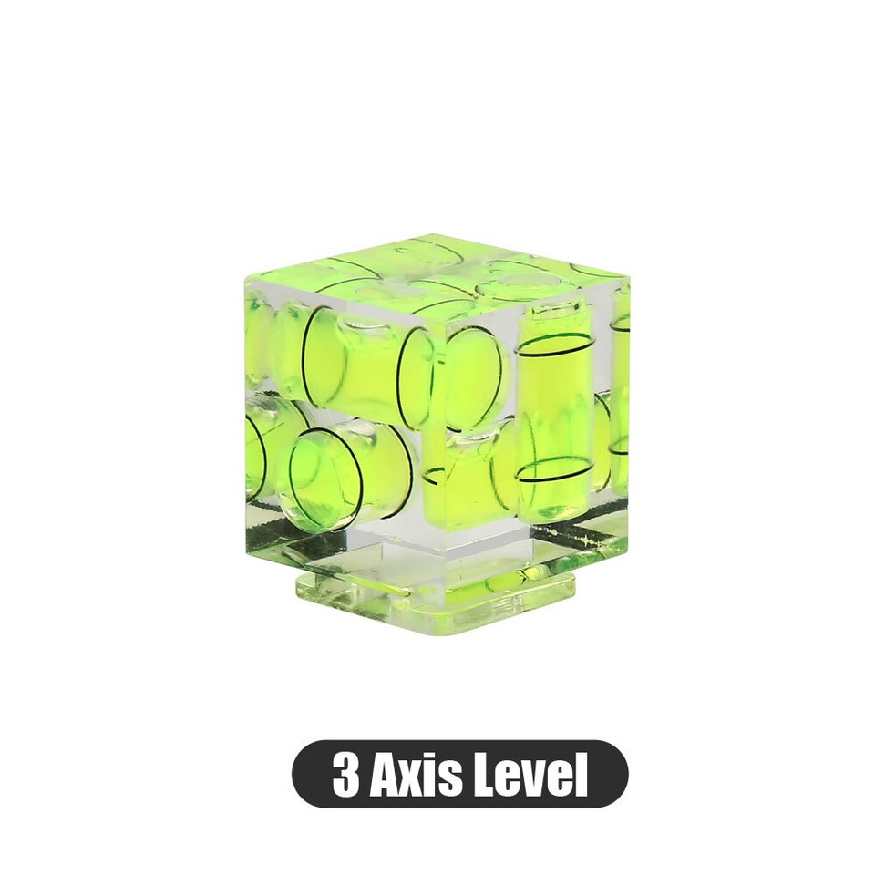 3 Axis 2 Axis Bubble Spirit Level Camera Flash Hot Shoe For Canon/Nikon ...