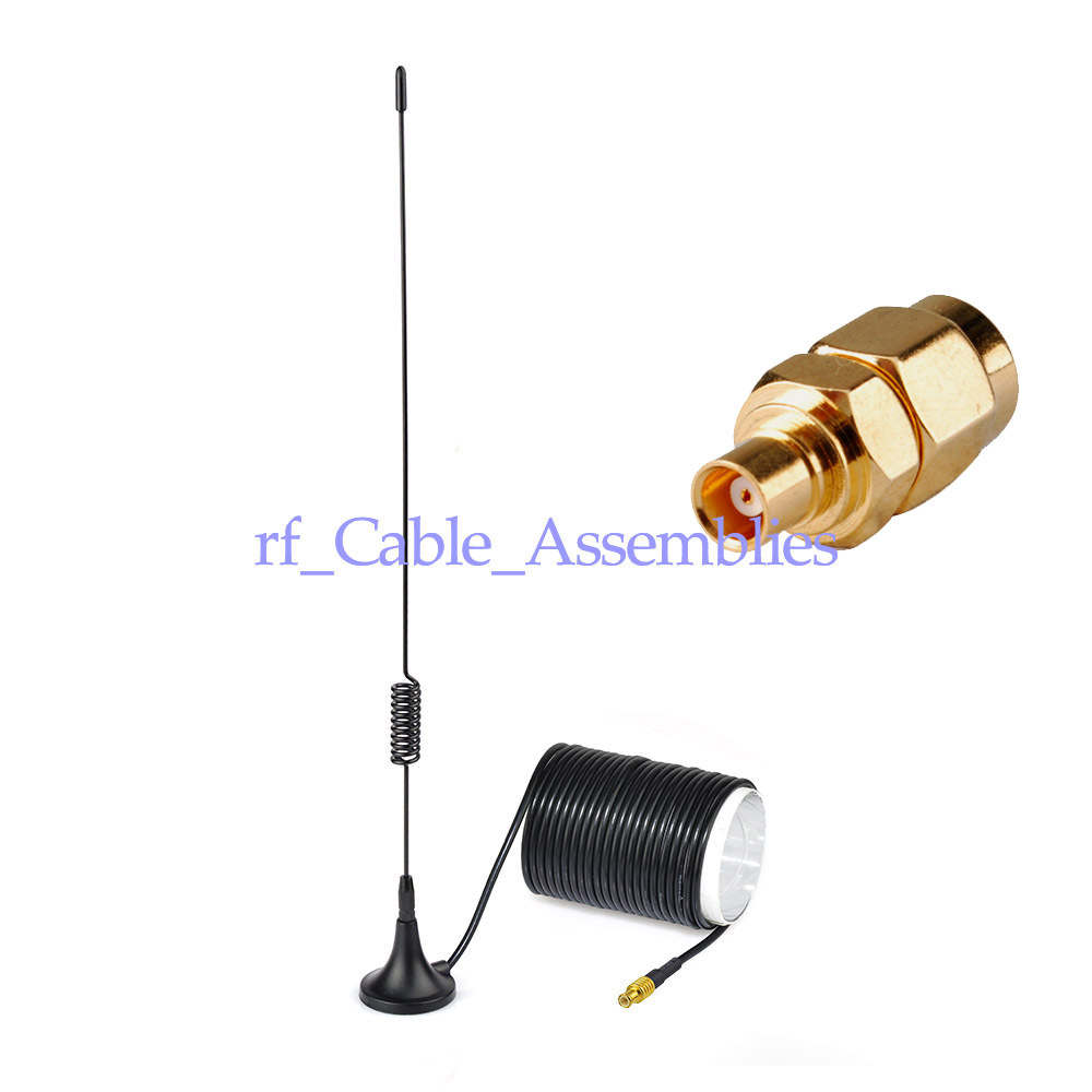 3dbi 1090MHz Antenna ADS-B Modem Router & SMA Male to MCX Female for ...