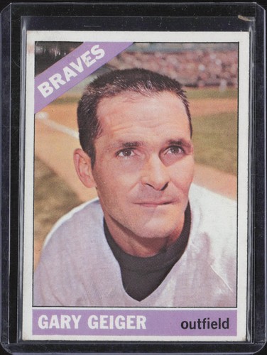 1966 Topps Gary Geiger Atlanta Braves | eBay