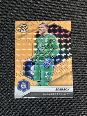 2022 Ederson Panini Mosaic Premier League Orange Fluorescent Rookie #12 ...