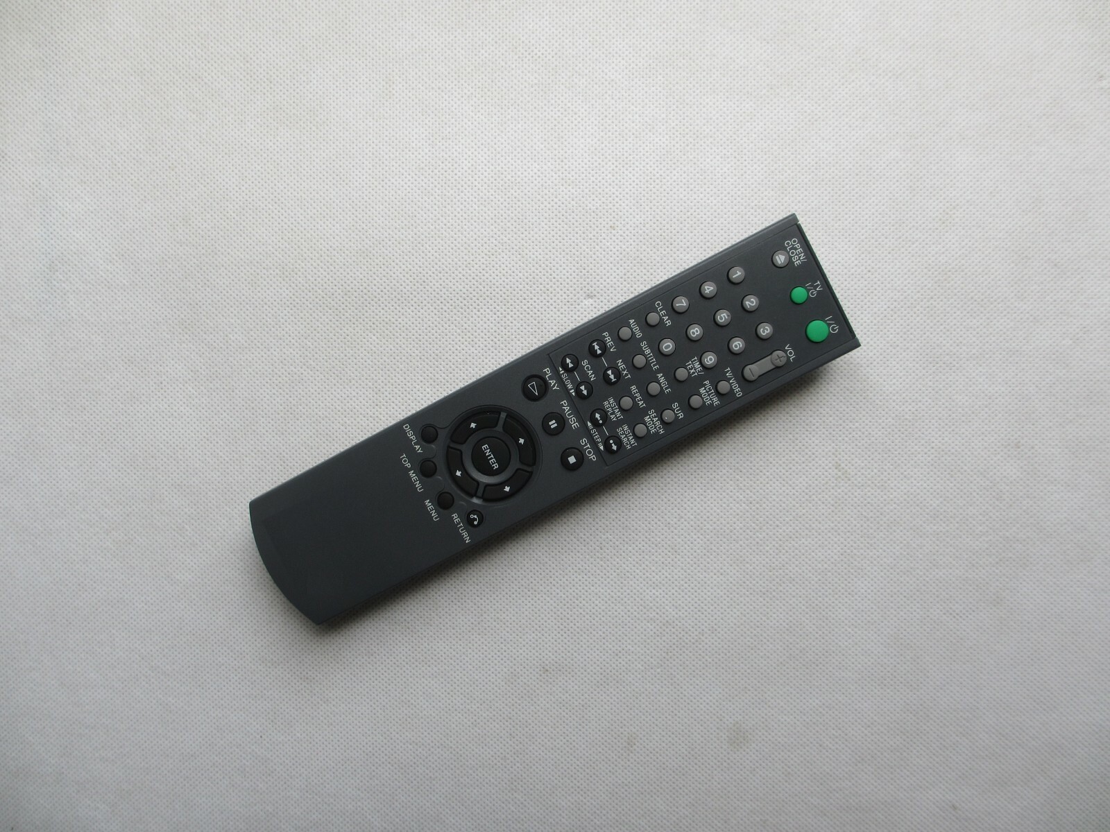 Remote Control For Sony DVP-S360 DVP-S560D DVP-S570D DVP-S745D CD DVD ...