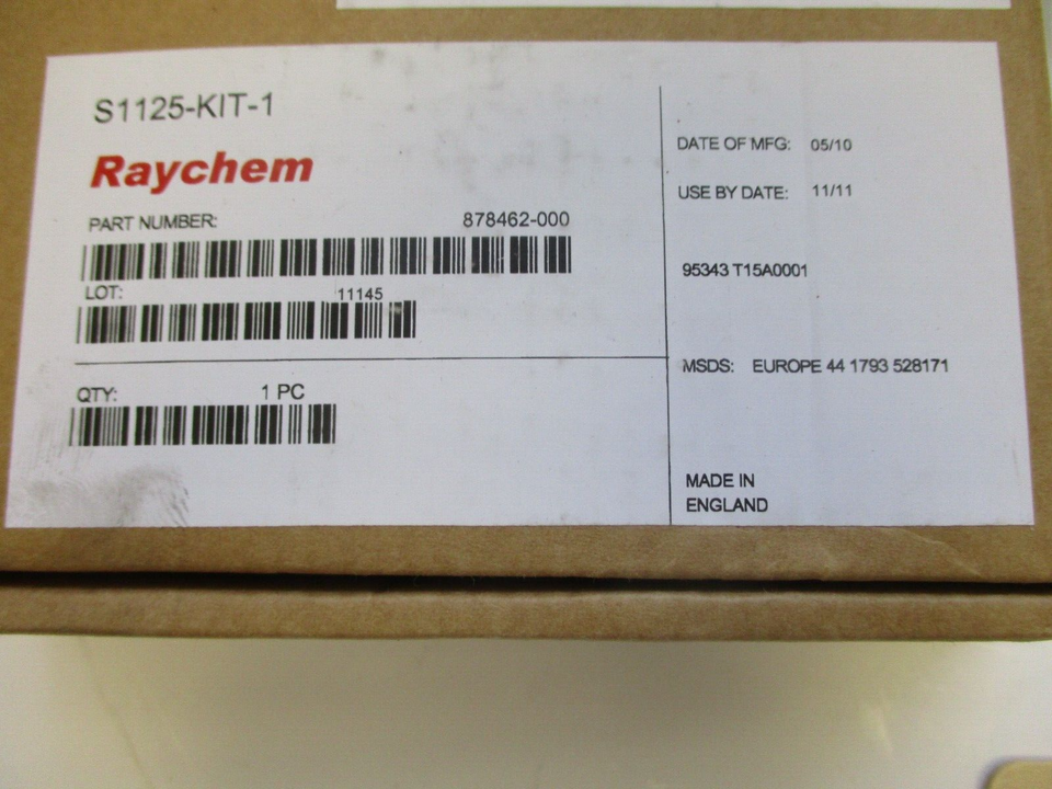 RAYCHEM TWO PART ADHESIVE KIT HEAT SHRINK TUBING AND SLEEVES S1125-KIT ...
