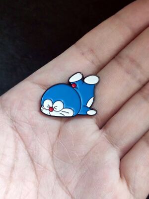Cute Doraemon Fall Down Enamel Pin Metal Badge Catoon Anime 1.0" | eBay