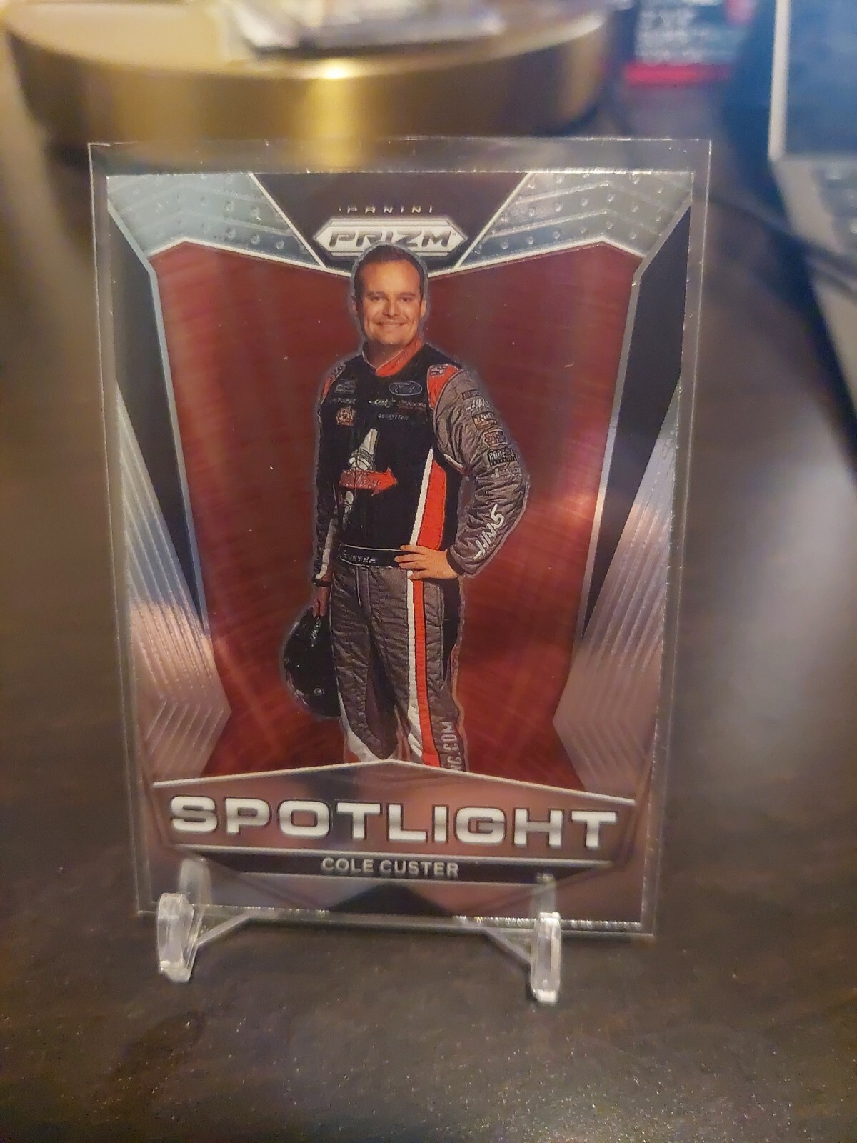 2022 Panini Prizm Racing Cole Custer Spotlight Insert Base Card | eBay