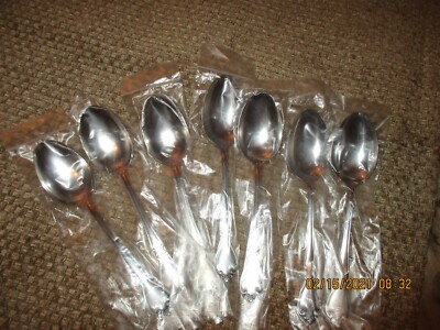 AMC CREON SILVERWARE Stainless Steel LARGE SPOON Japan Lot of 7 7 IN | eBay