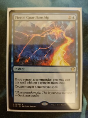 Fierce Guardianship NM MTG C20 COMMANDER 2020 | eBay Australia