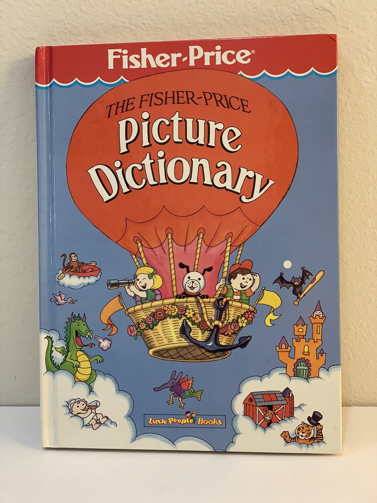 Fisher Price Picture Dictionary Little People book HB 1987 Vintage | eBay