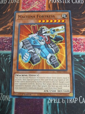 Yu-Gi-Oh! TCG Machina Fortress SR10-EN004 Common 1st Edition Near Mint ...