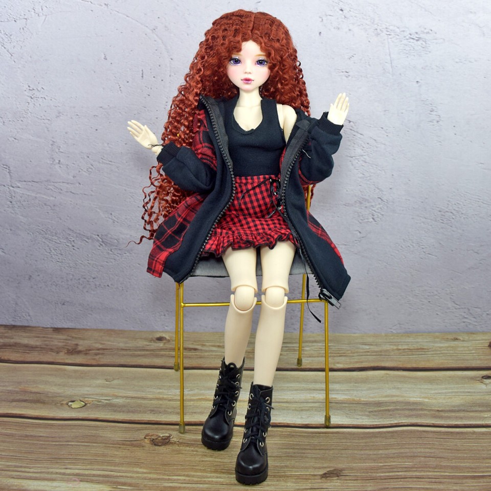 Full Set 1/3 56cm Moveable Jointed Female Body BJD Doll + Full Set ...