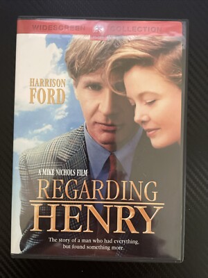 Regarding Henry (DVD, 2003 Widescreen) Harrison Ford Annette Bening ...