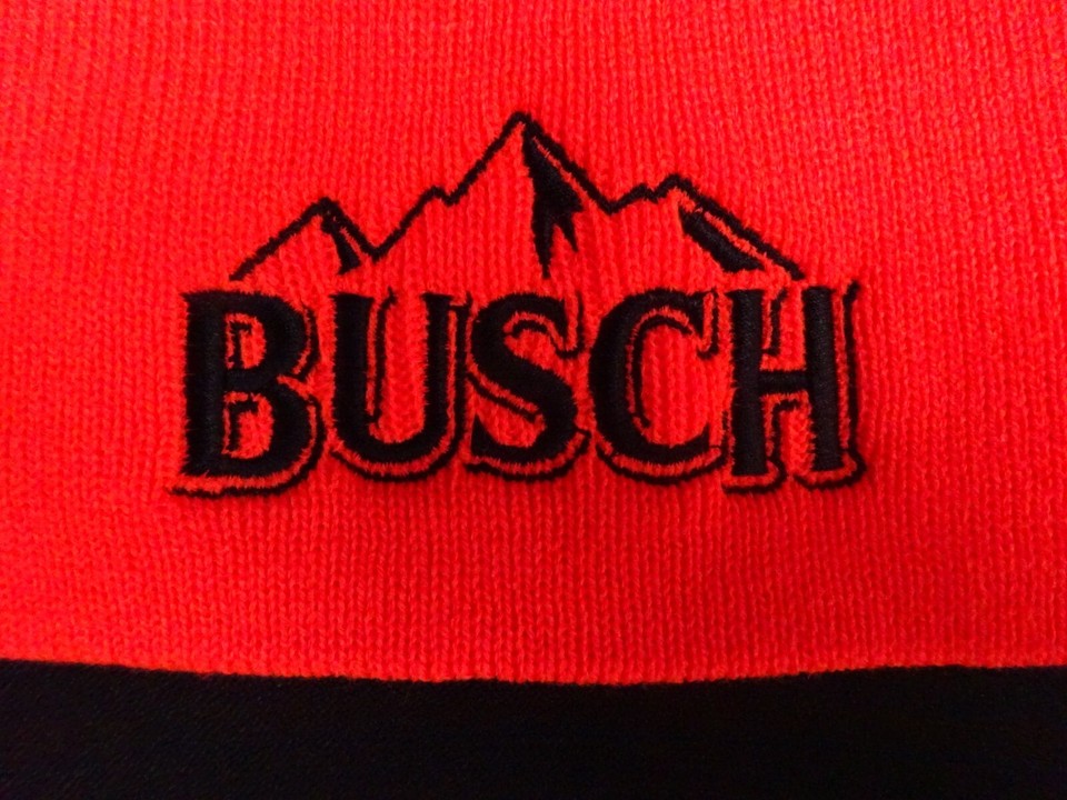 BUSCH LIGHT BEER BUD AHEUSER BUSCH WINTER STOCKING HAT CAP | eBay