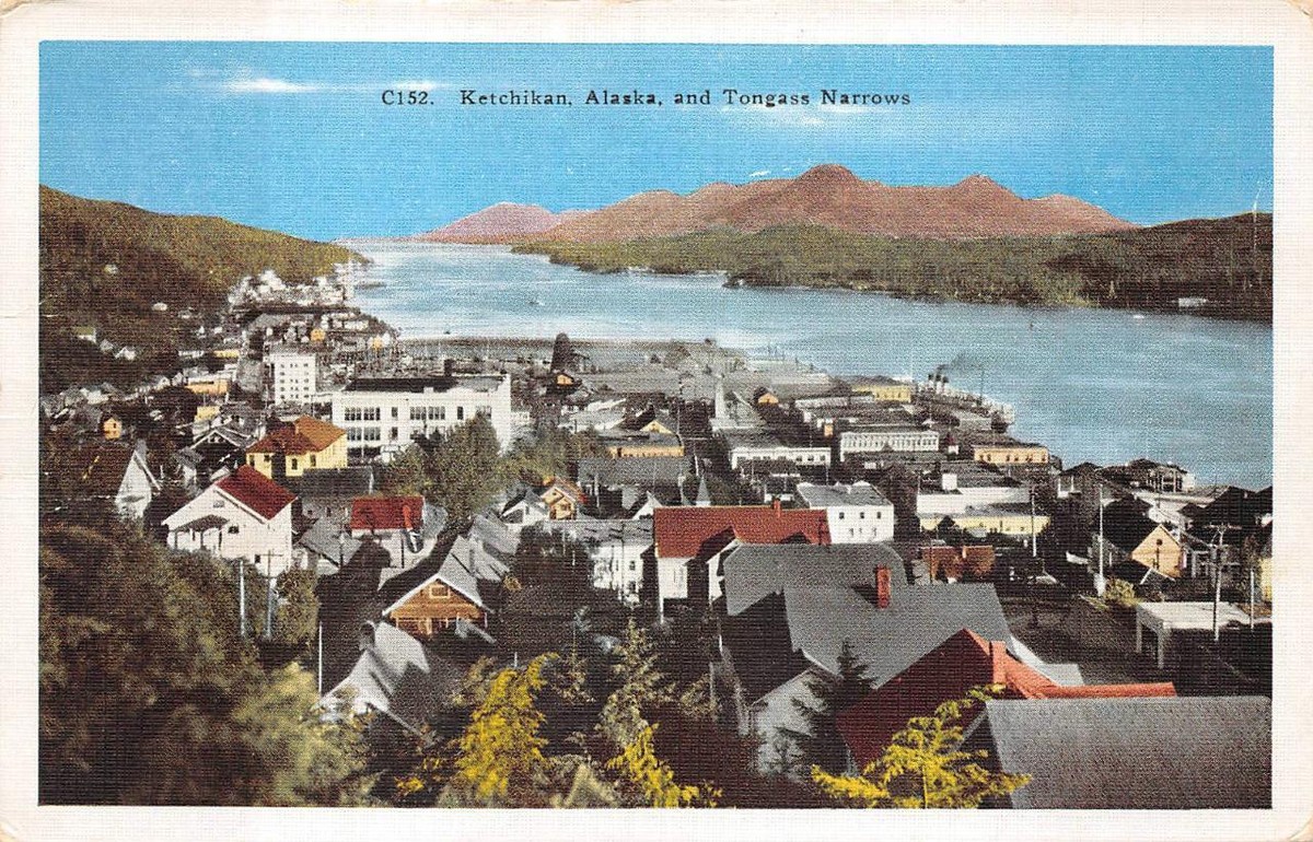 Ketchikan Alaska Vintage Postcards