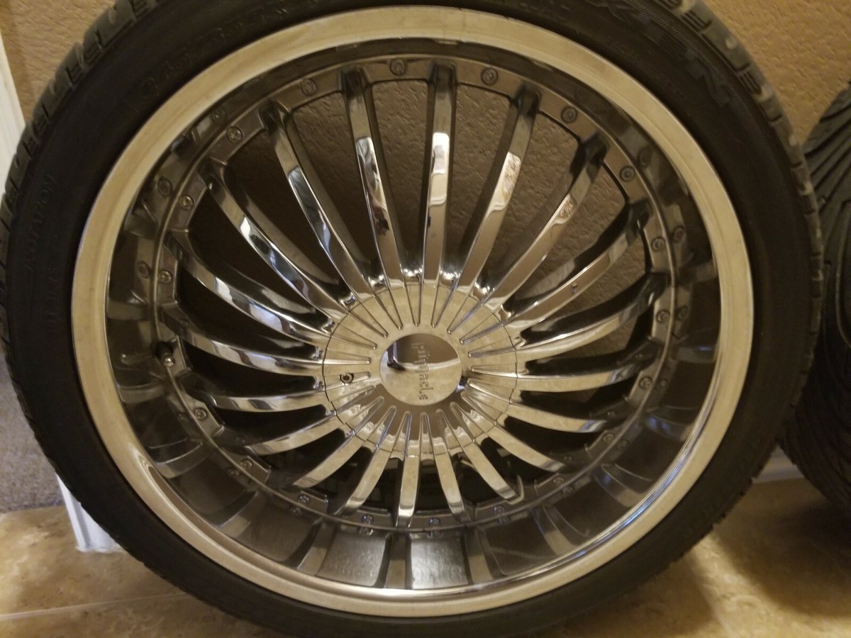 Solid Chrome Rims