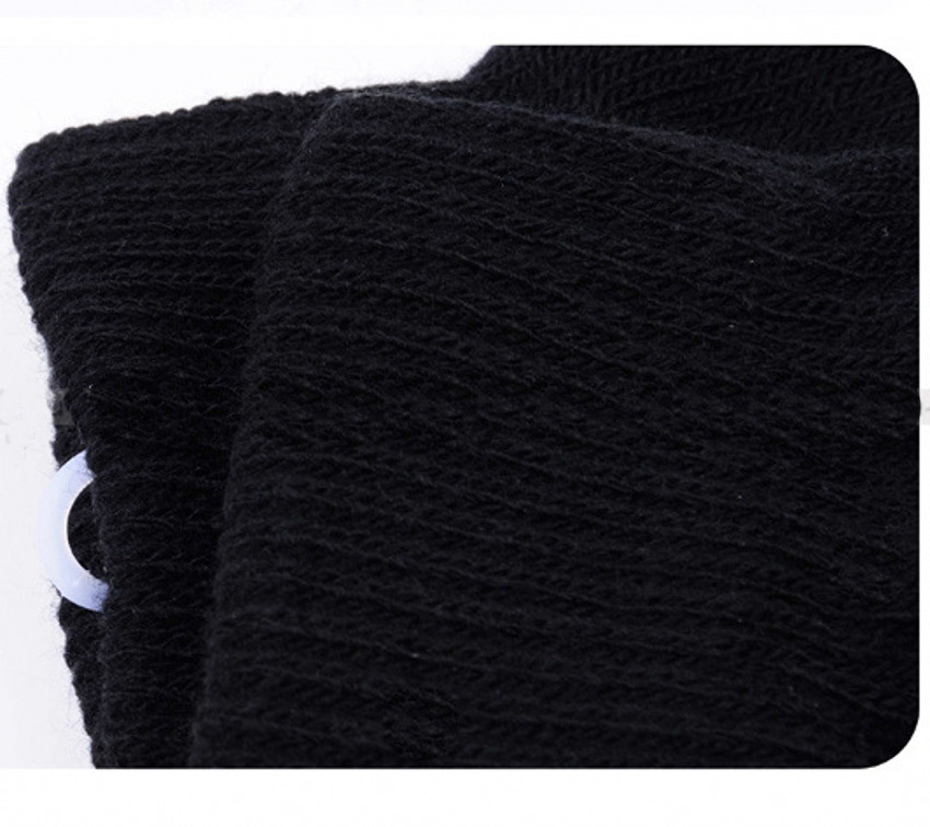 NEW Anime Black Butler Fairy Tail Half Finger Plush knit Gloves Cosplay ...