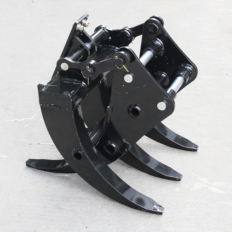 Mini Excavator Grabber Attachments for Mini Digger Wood grab ，25mm pin ...