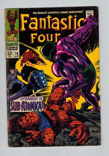 Fantastic Four (1961) # 76 (4.5-VG+) (1889400) Silver Surfer, Galactus ...