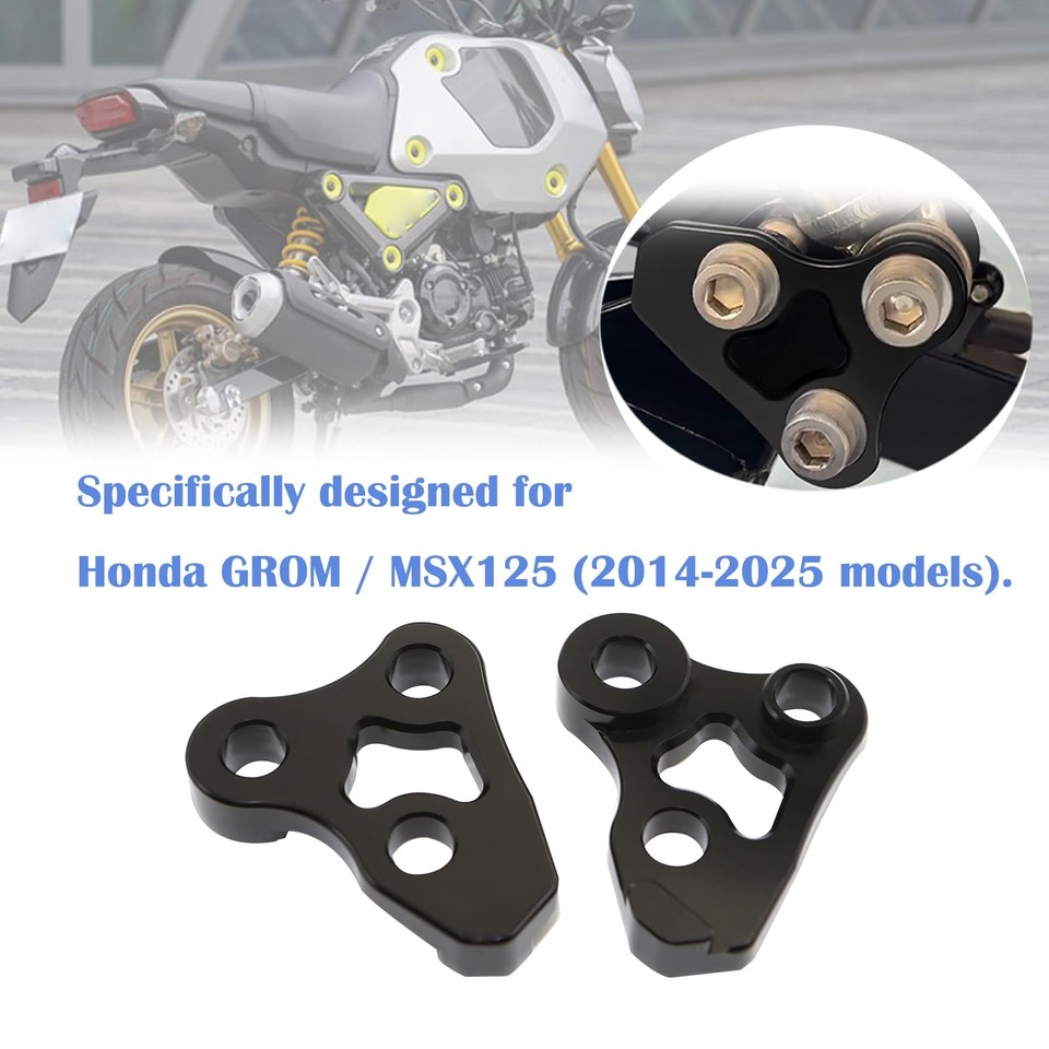 2.5 Inch Rear Lowering Kit for GROM MSX125 (2014-2025) – Adjustable ...