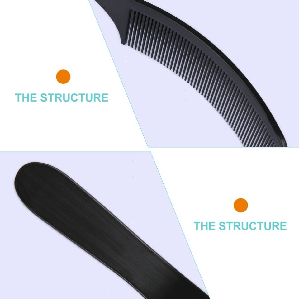 20 pcs Men Hair Combs Styling Comb Hairdressing Curved Comb for Men ...