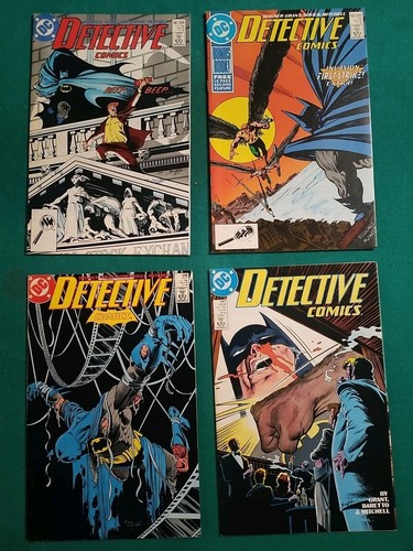 Detective Comics DC Comics Issues 594 - 597 1989 4 Issues In Total | eBay