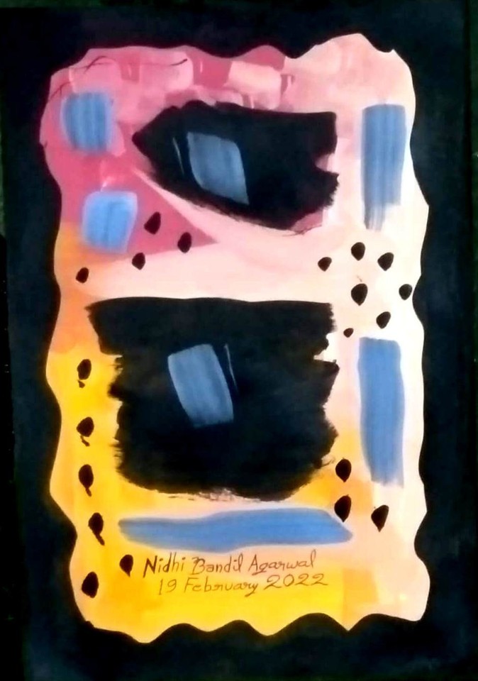 Original Painting Made & Signed By World Fame Artist Nidhi Bandil ...