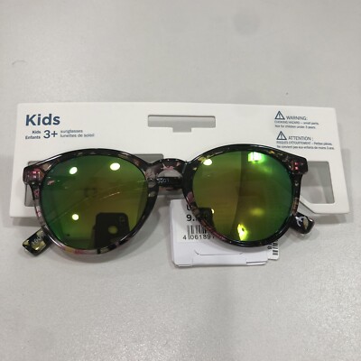 Beeline Kids Black Floral Frame Sunglasses | eBay