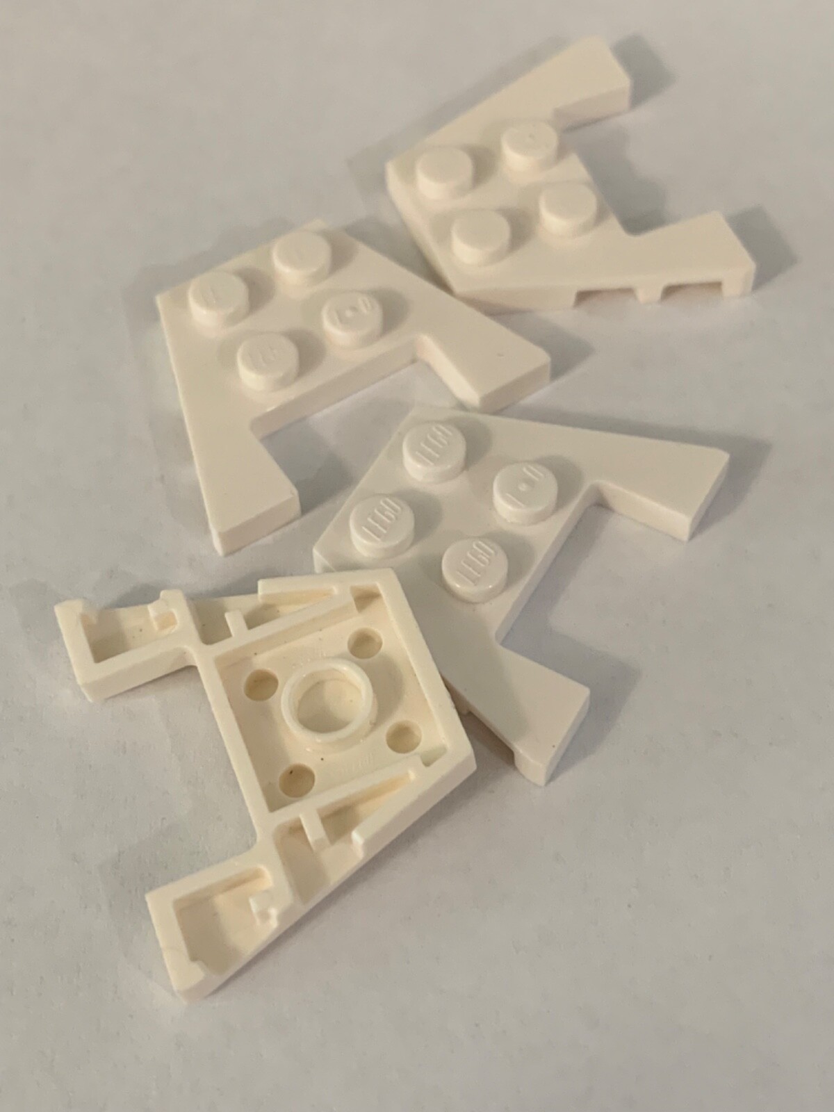 Lego Parts 48183 (4pcs) Wedge, Plate 3x4 With Stud Notches | eBay