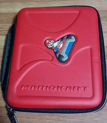 Nintendo 3DS Official Mario Kart Red Game Traveler Carry Case 3DS 2DS ...