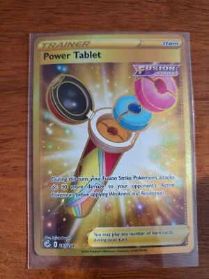 Pokémon TCG Power Tablet Fusion Strike 281/264 Holo Secret Rare | eBay