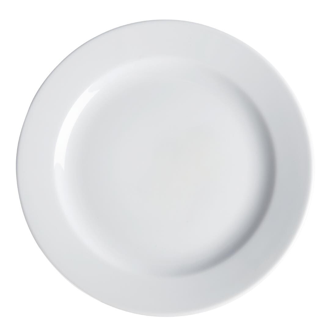 Royal Porcelain Classic White Wide Rim Plates 240mm (Pack of 12 ...