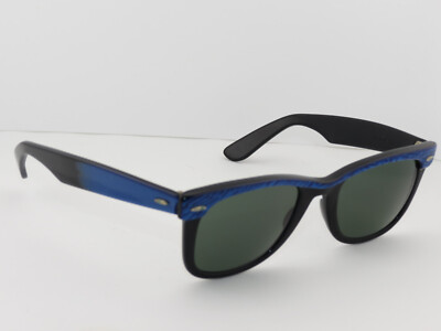 Ray Ban B&L 5022 Electric Blue Vintage Wayfarer Sunglasses Street Neat ...