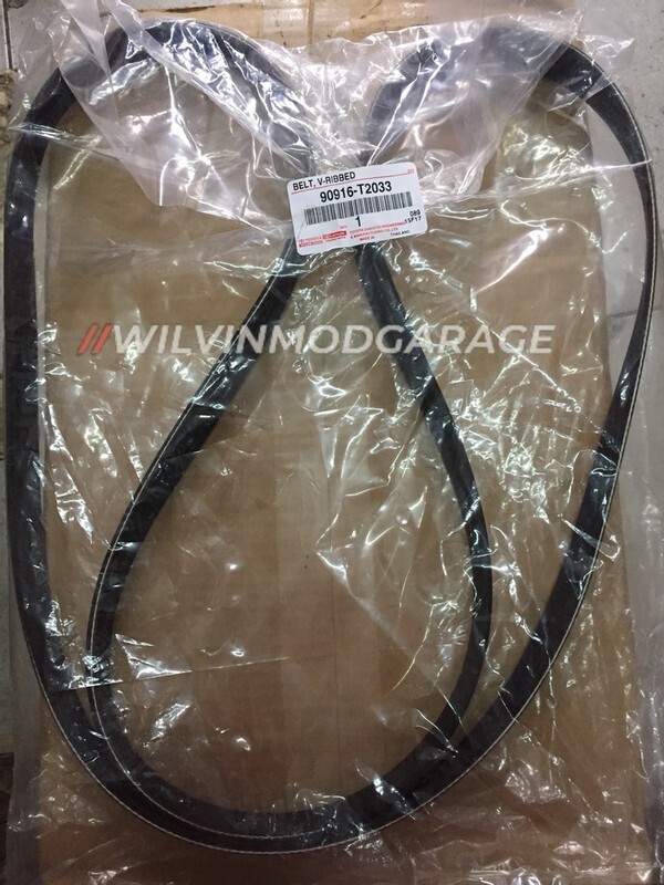 Genuine V Ribbed Belt 2015-2021 Toyota Hilux 1GD 2GD 90916-T2033 ...