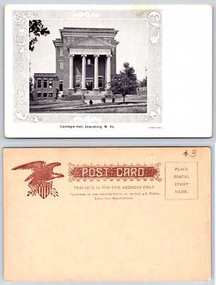 Lewisburg West Virginia GREENBRIAR COLLEGE FOR WOMEN CARNEGIE HALL ...