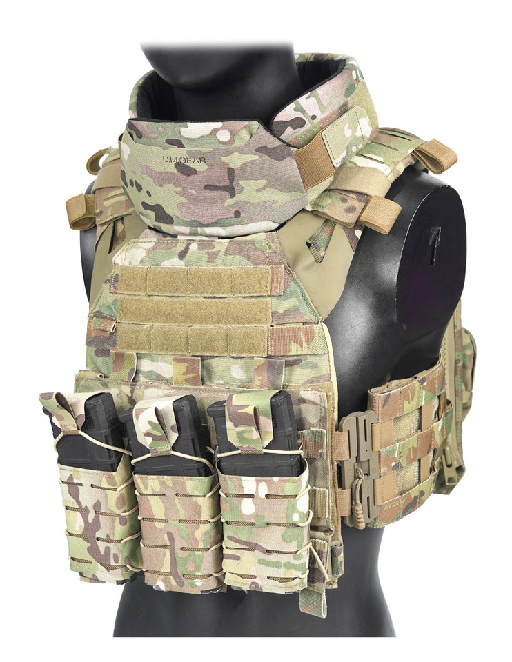 DMGEAR Universal Tactical vest collar 2.0 neck armor for JPC FCSK 6094 ...