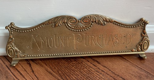 Original Antique National Cash Register Renaissance & Fleur De Lis Top ...