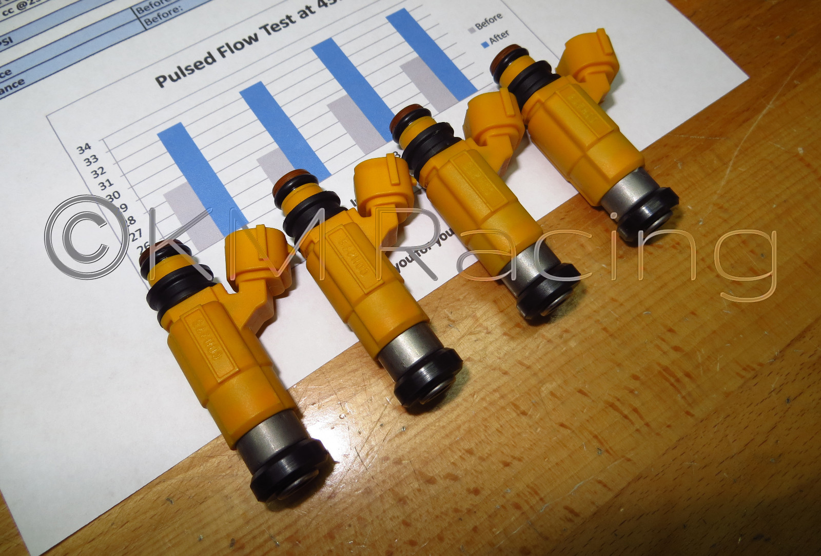 4x Marine Yamaha F150 Outboard Four Stroke Fuel Injectors: Flow Tested ...