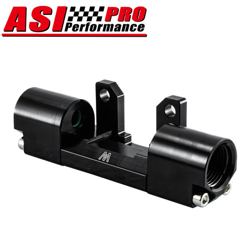 New E85 Flex Fuel Sensor Adapter Split Flow-10AN ORB Billet Aluminium ...