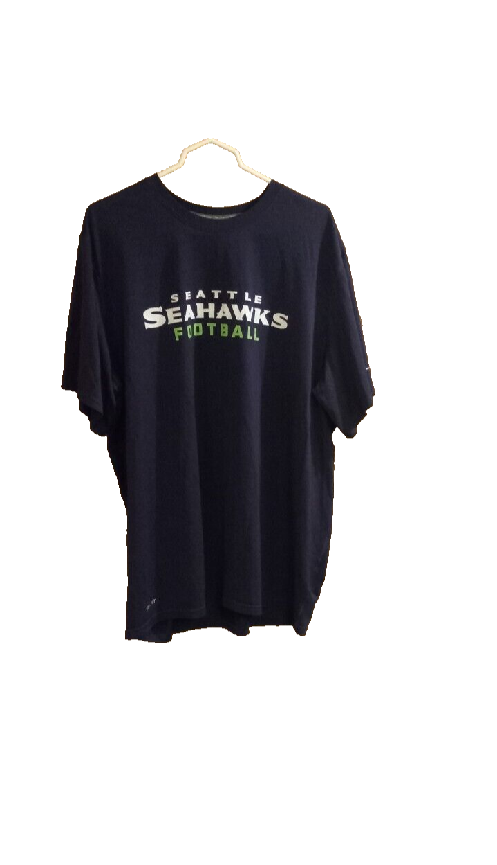seattle seahawks Football Team Tshirt Lane Gammel size XXL blue team ...