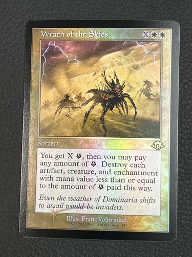Wrath of the Skies RETRO Foil Modern Horizons 3 (MH3) MTG NM | eBay