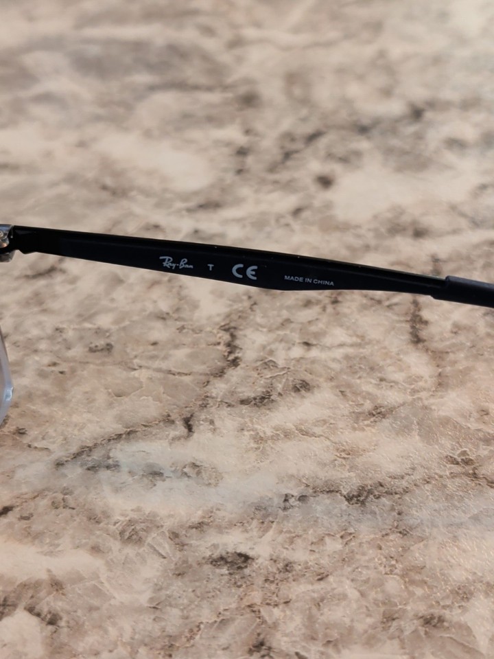 Ray Ban RB7056 5814 55/17 145 Grey Men Eyeglass Frames Only O102 | eBay