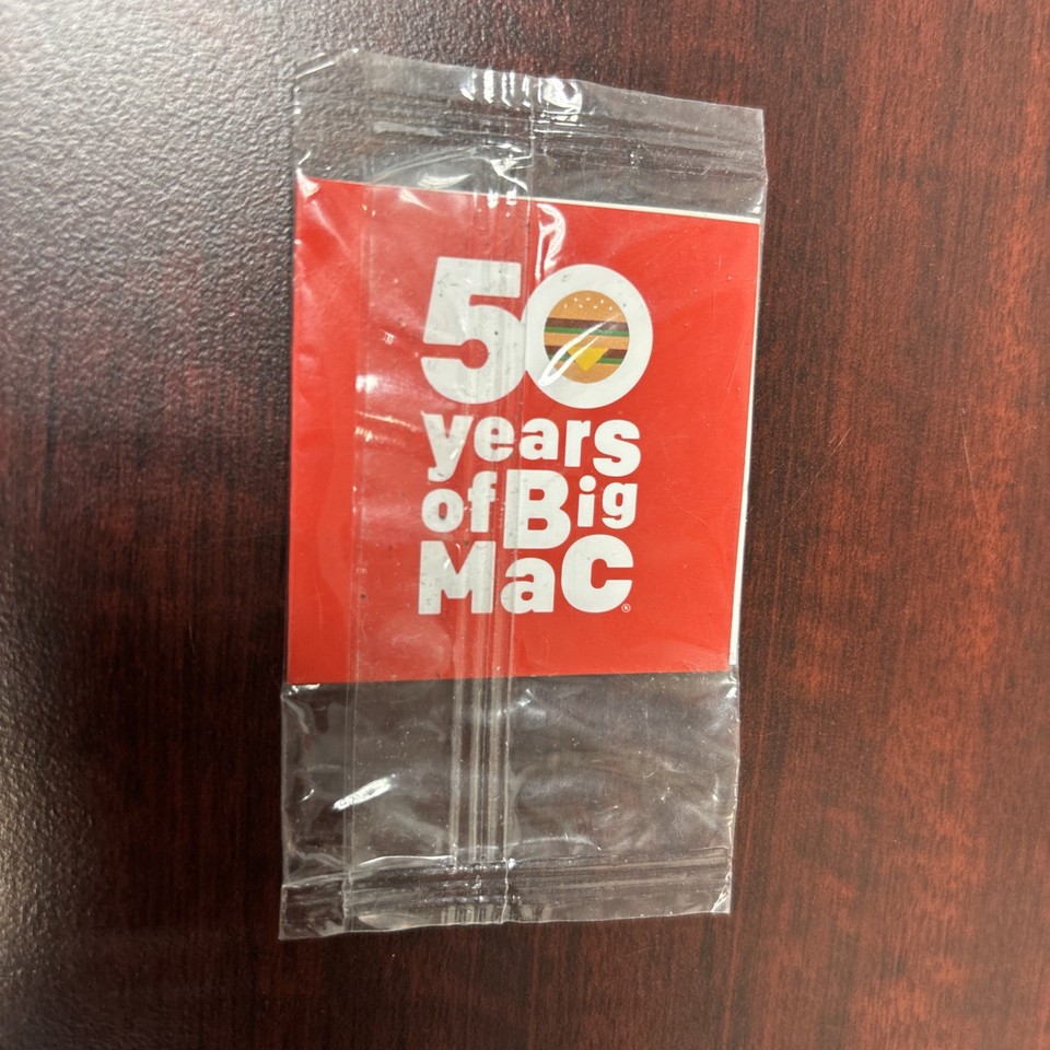 McDonald’s 50 Years Of Big Mac Coin 1998-2008 Mint Sealed | eBay