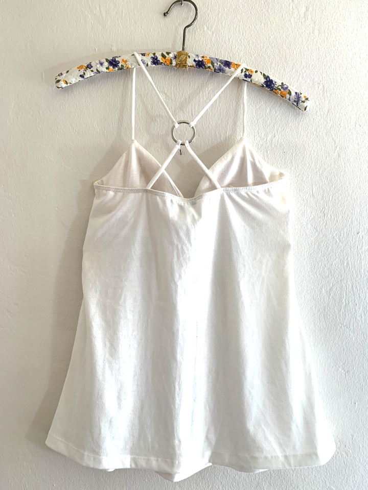 Women's Grecian White Top by Lia Lee, Size Small | eBay