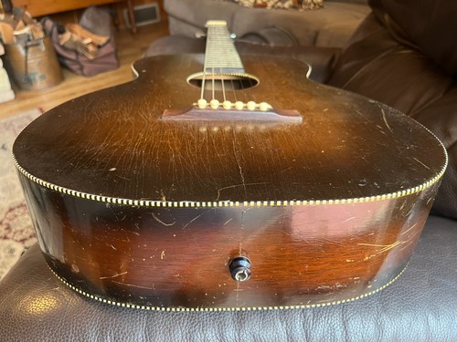 Oahu Square Neck Guitar w/ Checkered Binding | eBay