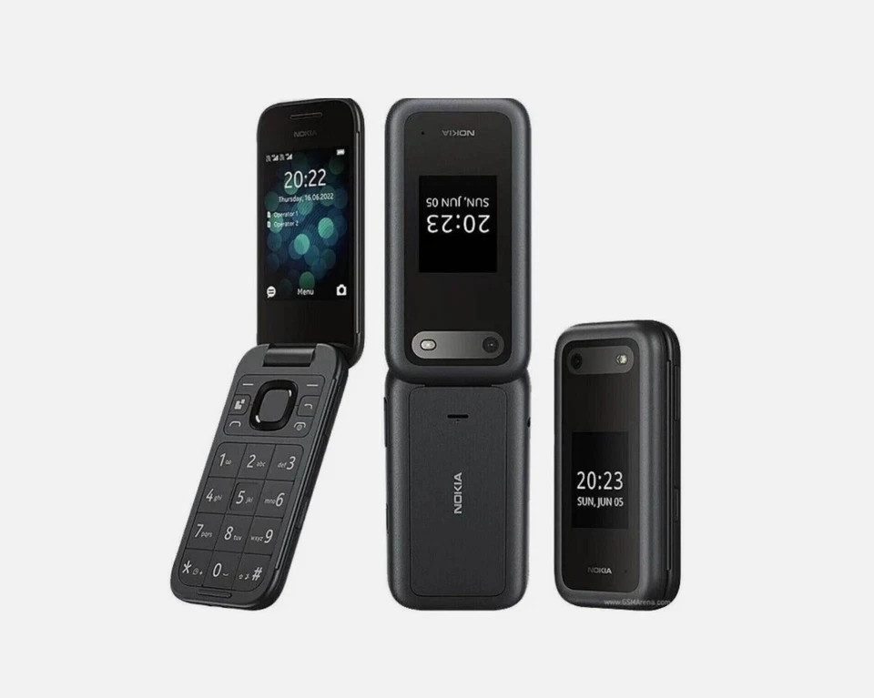 Nokia 2660 Flip 4G Dual-SIM 128MB+48MP Unlocked Flip Mobile Phone | eBay